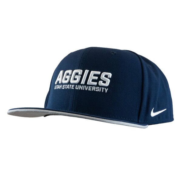 Nike Utah State University Aggies Flat Brim Cap | Utah State Aggies