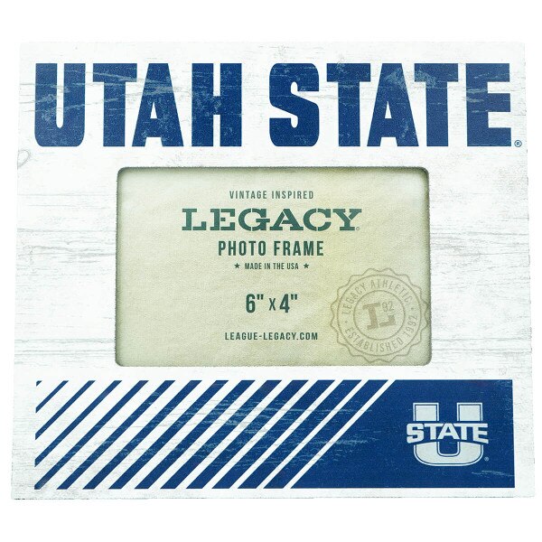 Utah State U-State Rustic Style 4X6 Frame | Utah State Aggies