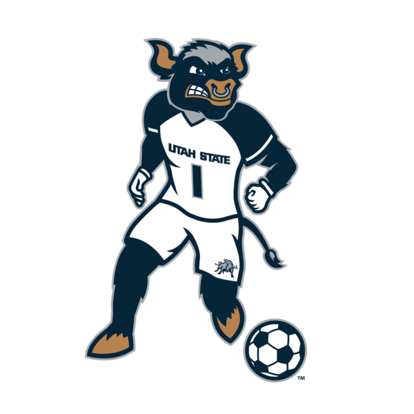 Big Blue Soccer Sticker | Utah State Aggies