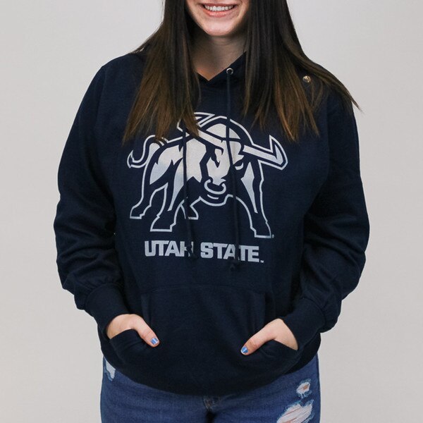 Utah State Bull Adult Value Hoodie | Utah State Aggies